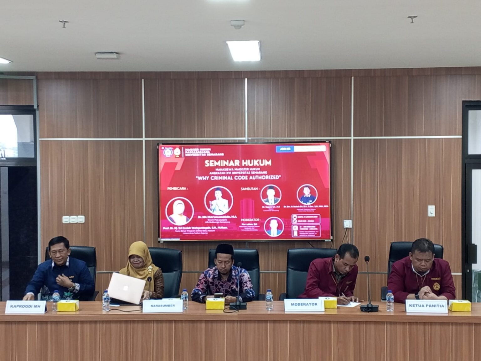 USM Bangga, Prof Sudarto dan Prof Muladi Jadi Penyusun KUHP Baru ...